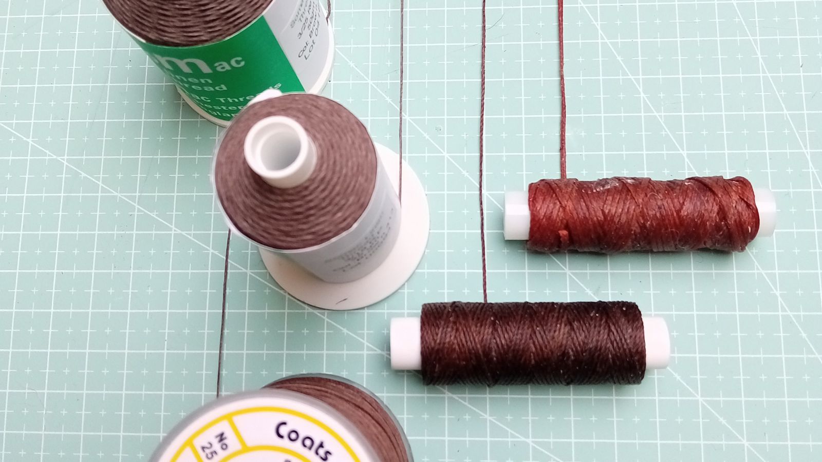 A look at thread/needle sizes | identityleathercraft