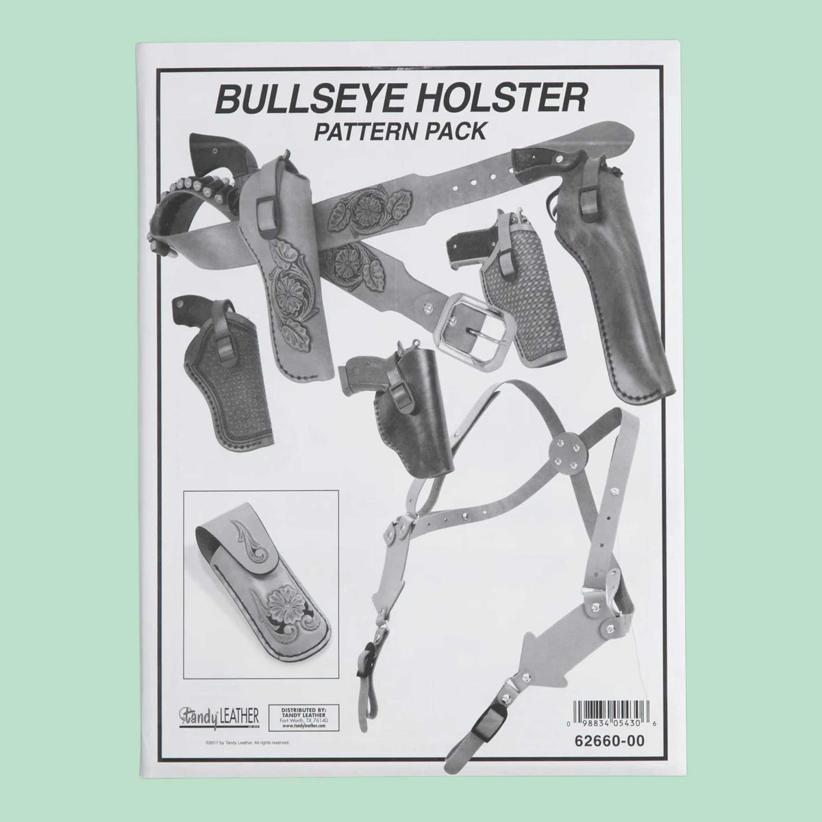 Bullseye Holster Pattern Pack | identityleathercraft