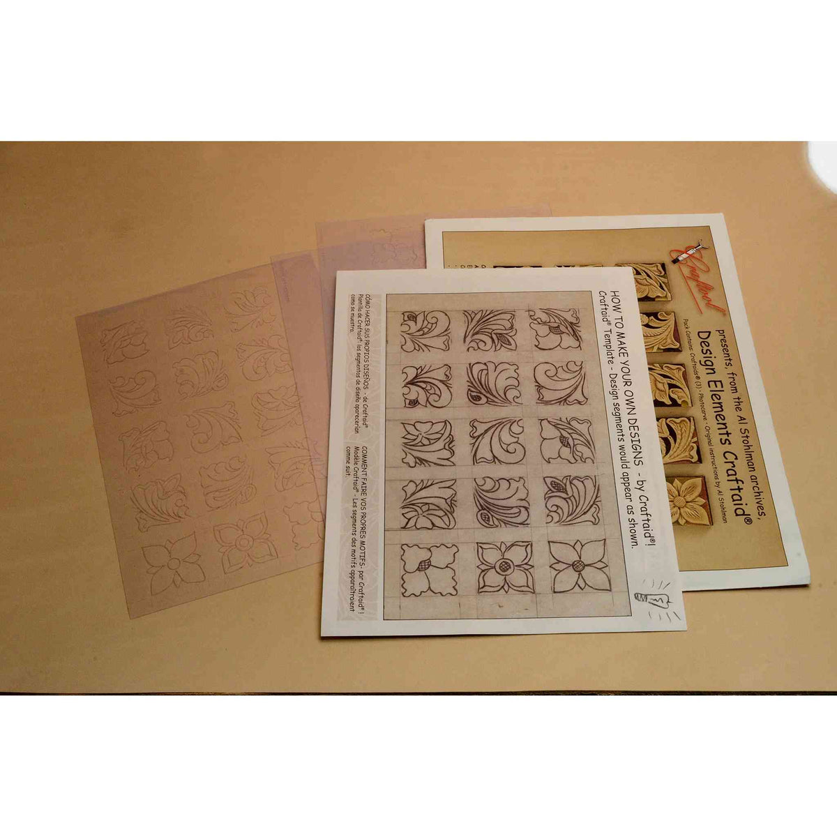 Design elements craftaid template | identityleathercraft