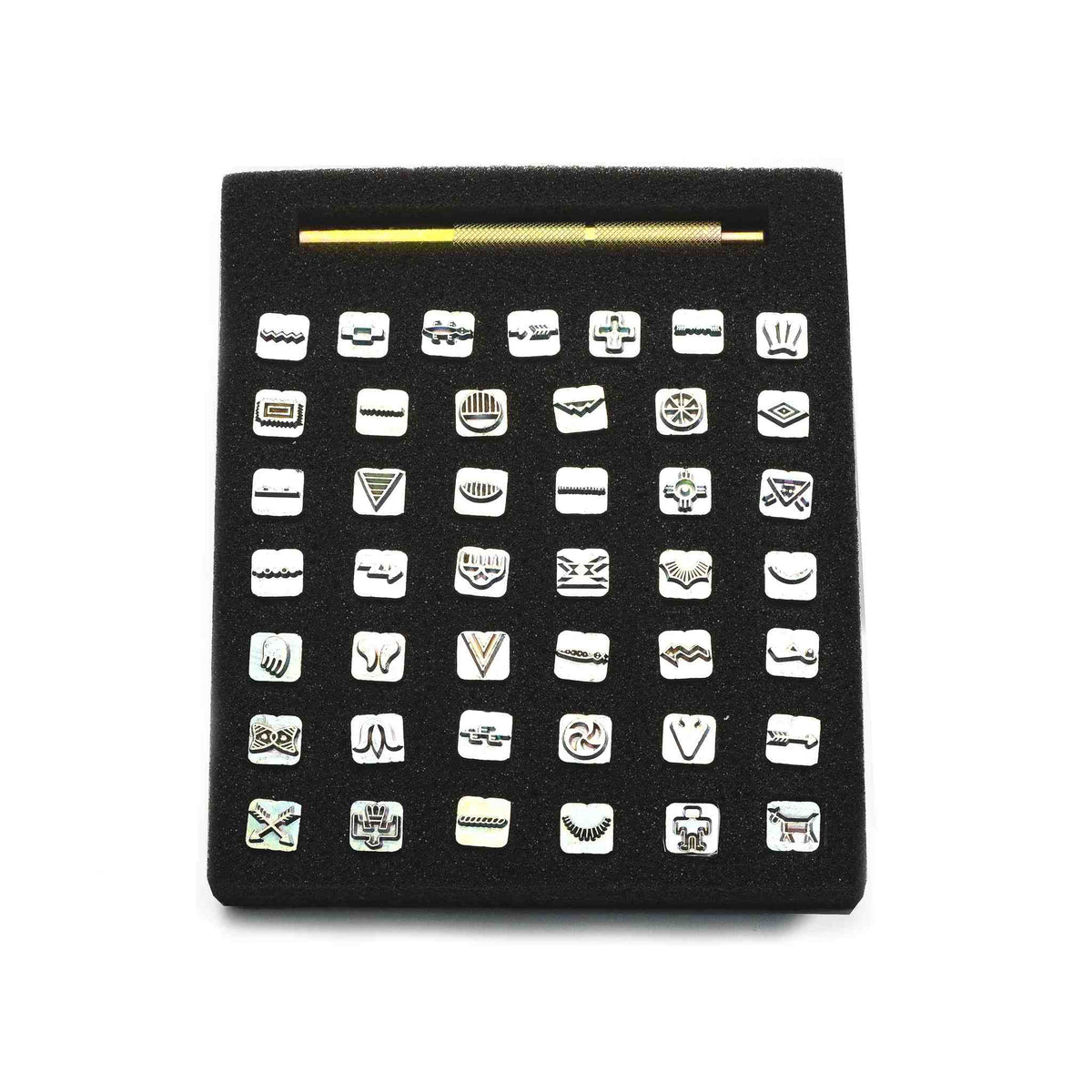3/8" Native American Symbol Stamp Set | identityleathercraft