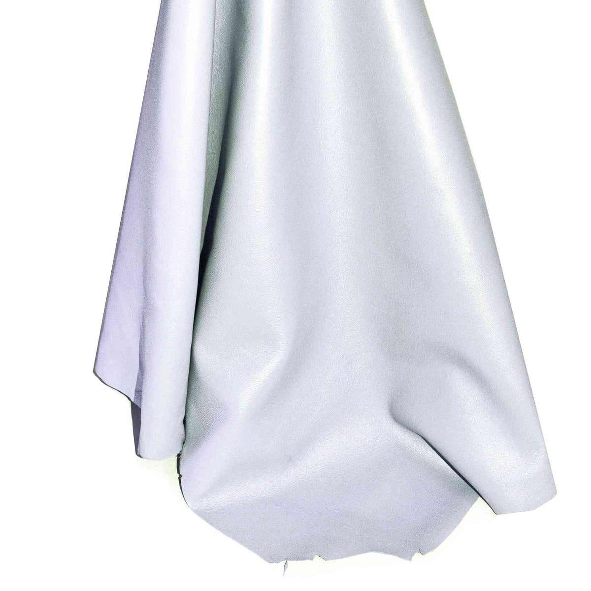 White Pearlised Lamb Clothing Leather | identityleathercraft