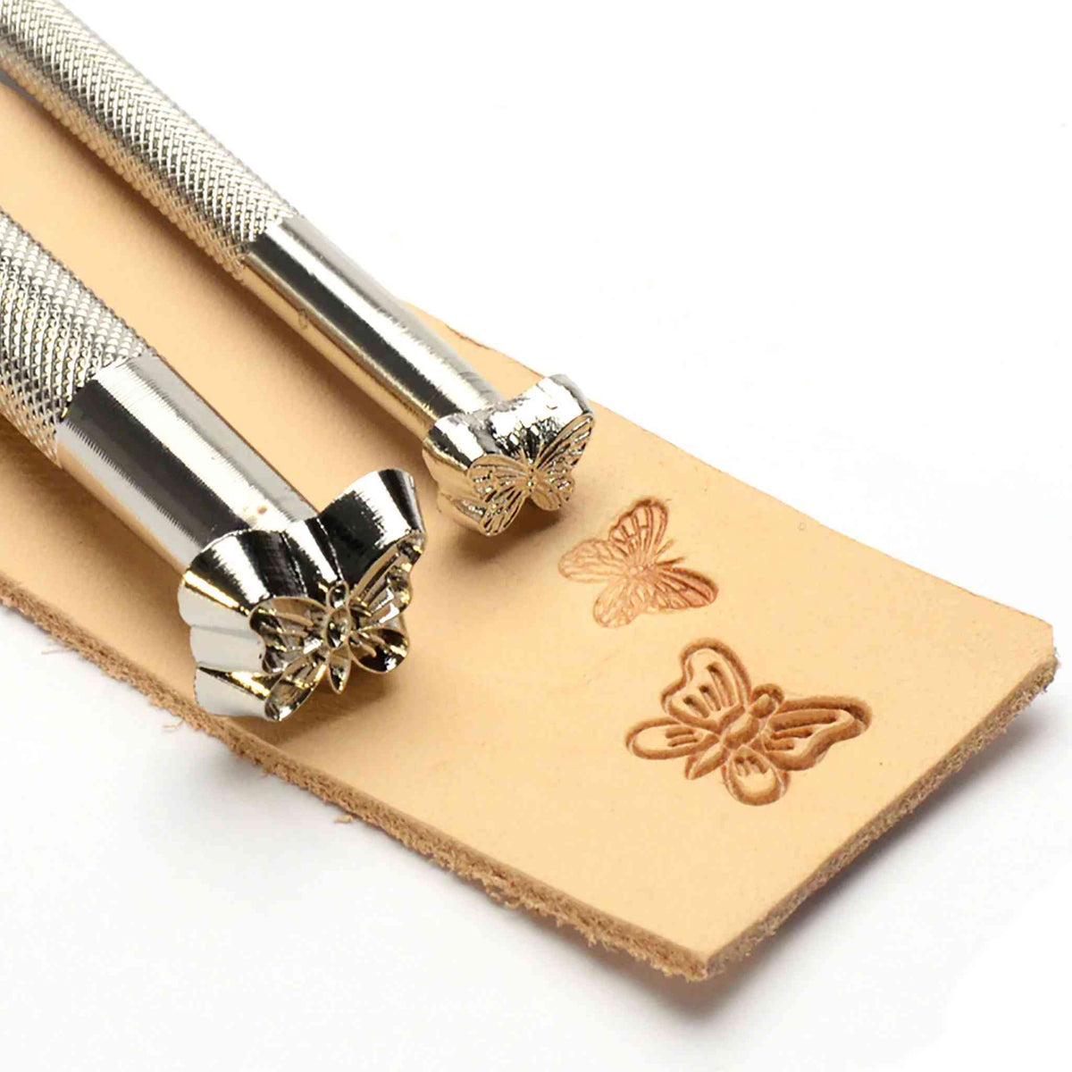 Butterflies Embossing Stamp | identityleathercraft