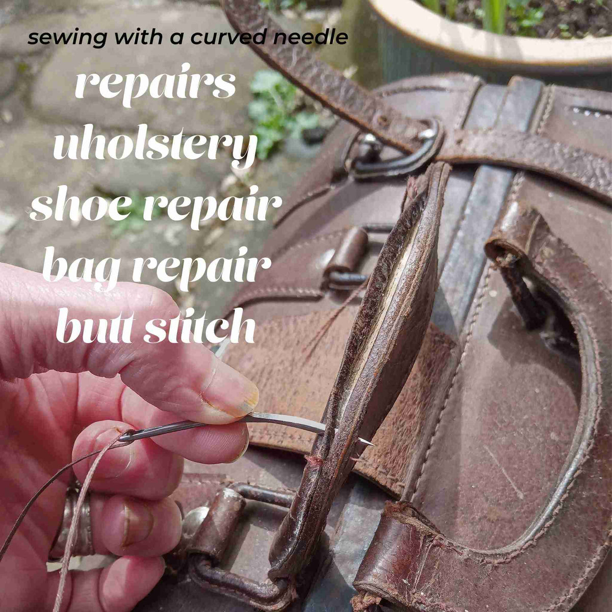 Heavy Duty Curved Needle | identityleathercraft