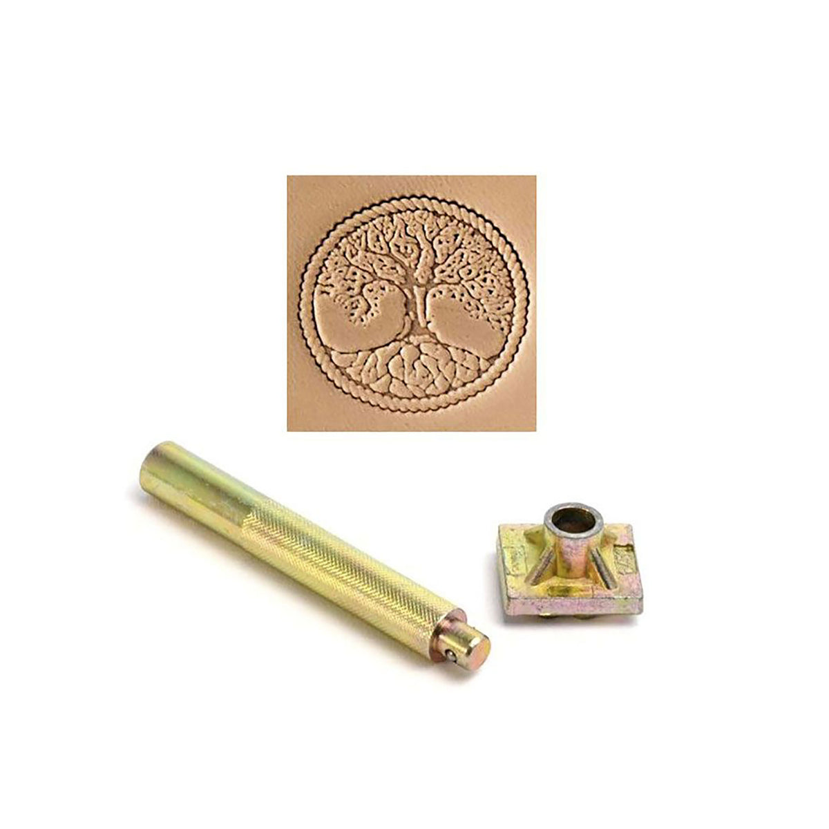 Tree of Life 3D Embossing Stamp. | identityleathercraft