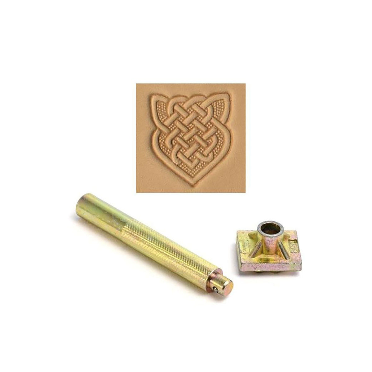 Celtic Knot Arrow 3D Embossing Stamp | identityleathercraft