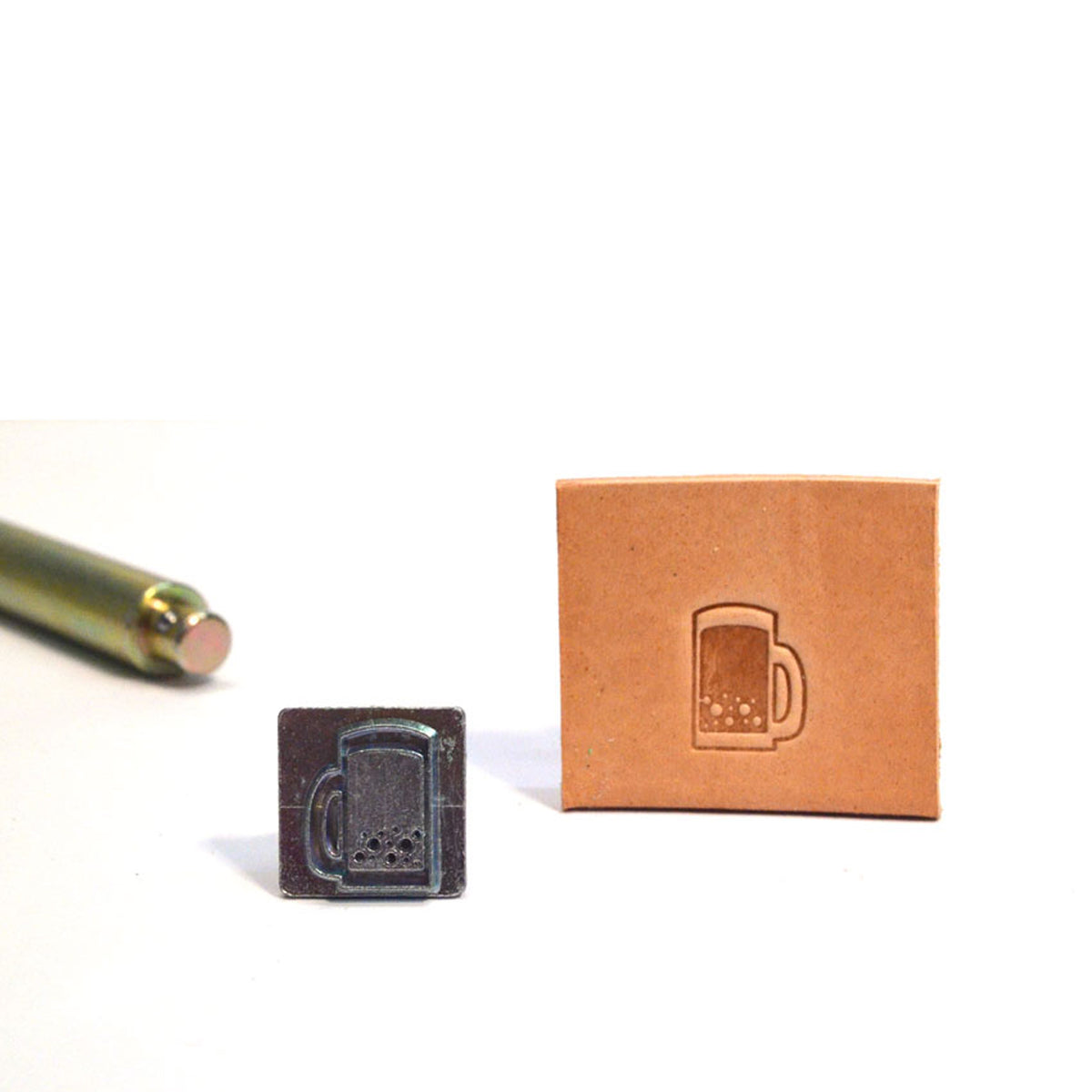 Beer Mug Mini 3D Embossing Stamp | identityleathercraft