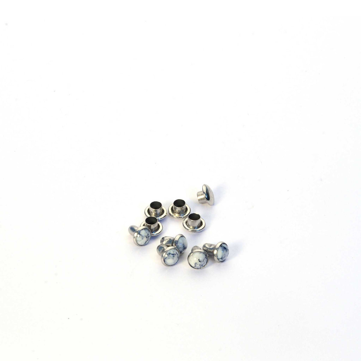 Resin Stone Decorative Round Rivets | identityleathercraft