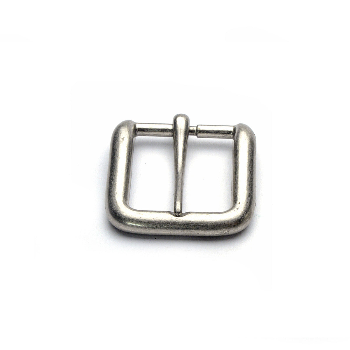 Antique Nickel Wave Belt Buckle | identityleathercraft